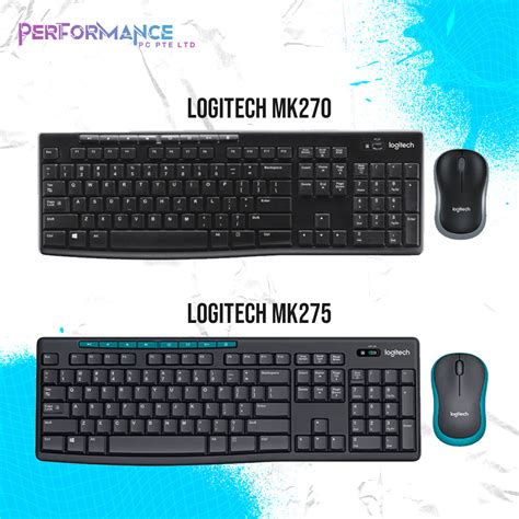 Logitech Mk270 Mk 270 Mk275 Mk 275 Wireless Keyboard And Mouse Combo F
