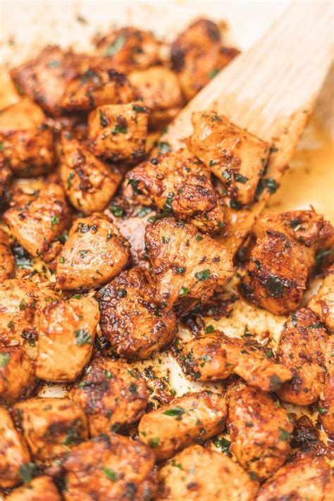 Garlic Butter Chicken Bites Artofit