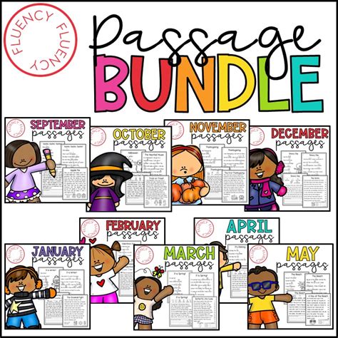 Fluency Passage Bundle Literacy Please