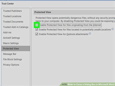 3 Ways To Close A Dialog Box In Microsoft Word WikiHow