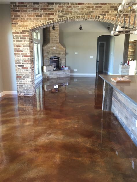 Acid Etch Stain Concrete Floors Flooring Site