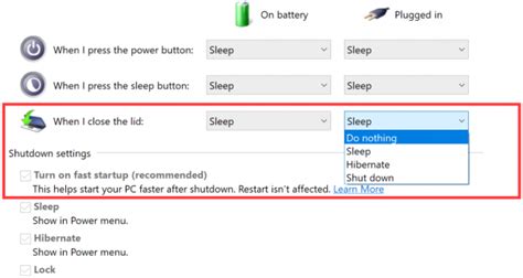How To Stop Your Laptop Shutting Down When You Close The Lid