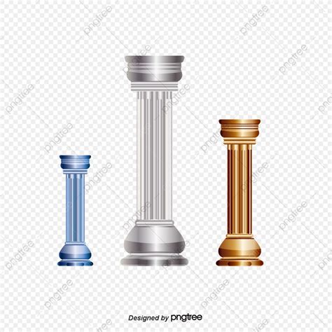 Pillar Vector Design Images Pillar Column Cylinder Png Image For Free