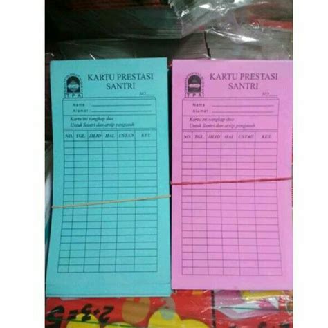 Jual Kartu Prestasi Santri Shopee Indonesia