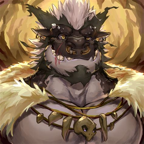 Black Dragon Anthro