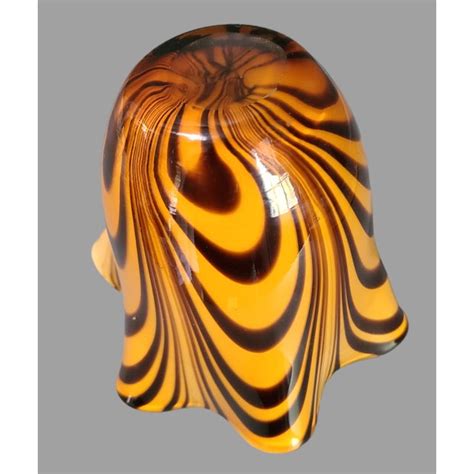 Late 20th Century Attributed Murano Italian Art Glass Handkerchief