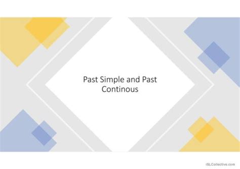 Past Simple Vs Continuous Tense Grammar Guide Grammar Pr