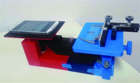 The 3d Printed Structure Of Our Smartphone Based Inverted Laser