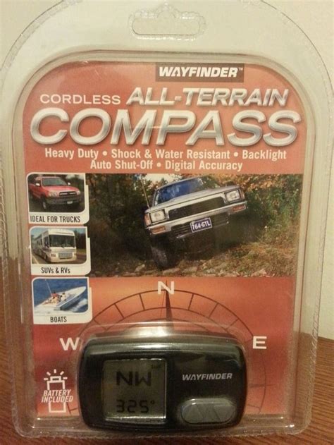 Brand New Wayfinder Z250 Cordless All Terrain Digital Compass~free