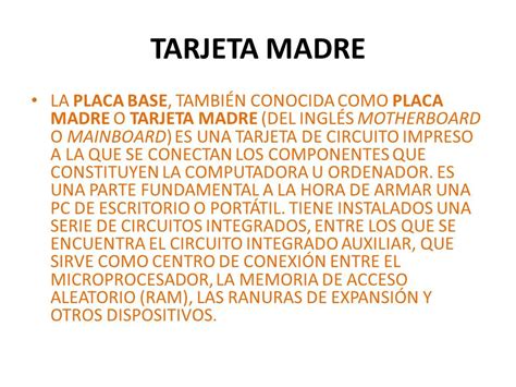 Tecnologia Enfasis En Informatica 2 El Funcionamiento Interno Del Cpu Todo