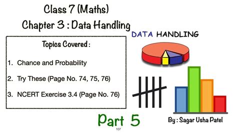 Cbse Ncert Class 7 Maths Data Handling Part 5 Youtube