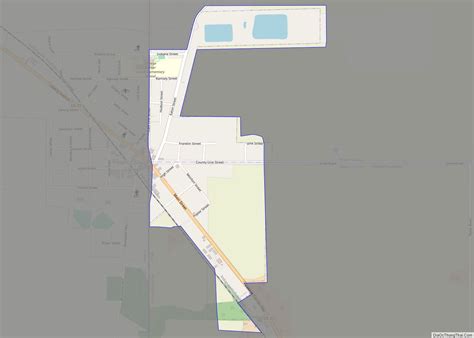 Map Of College Corner Village Thong Thai Real