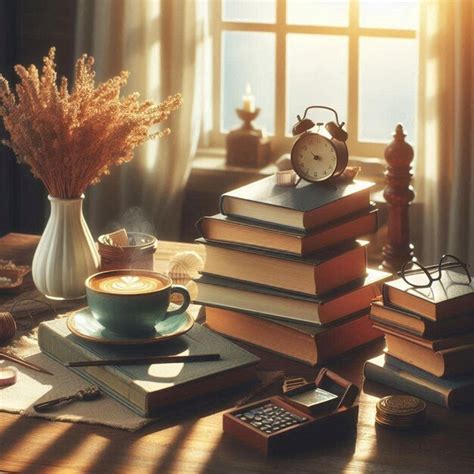 Cozy Reading Corner Premium Ai Generated Image
