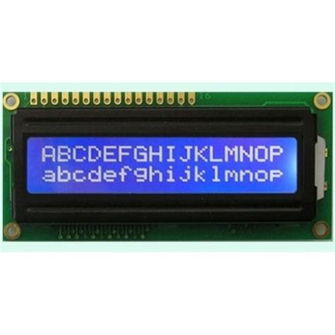 lcd 16x2 1602 blue blue backlight arduino compatible shopee malaysia