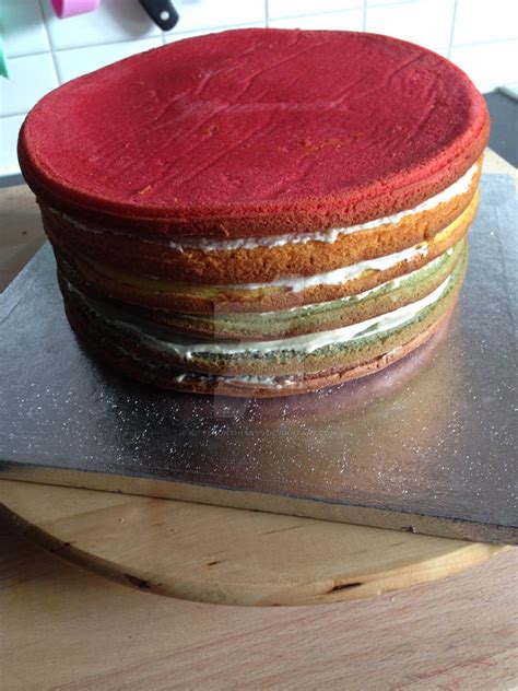 Rainbow Candy Cake By Kittenonthekeys On Deviantart