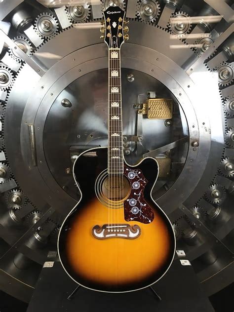 Epiphone Ej 200sce Southern Jumbo Acousticelectric Guitar Vintage