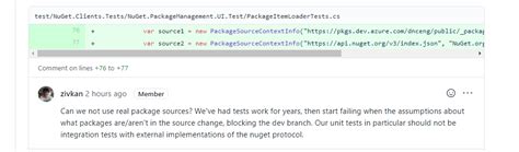 Tests Should Avoid Real Urls · Issue 10393 · Nugethome · Github