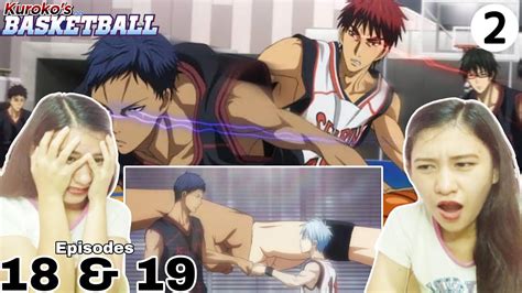 Kuroko S Basketball Reaction Season 2 Episodes 18 19 THE ZONE BATTLE YouTube