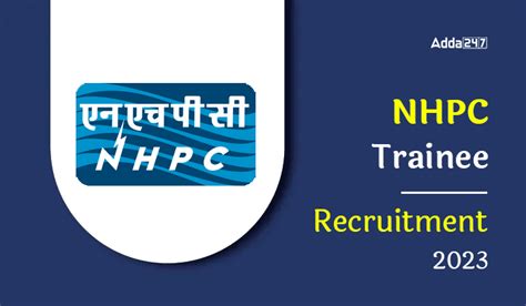 NHPC Trainee Engineer Recruitment Apply Online For Vacancies