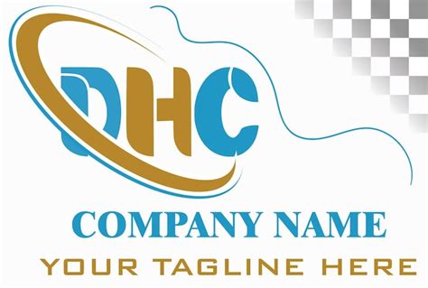 Premium Vector Dhc Letter Logo Design