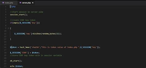 Cross Site Request Forgery Protection In Web Applications Via