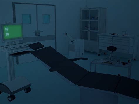 【フリー素材 背景】手術室 Trpgカタシロ風 Dimenshop 素材部