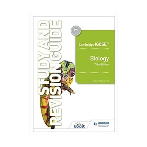 Hodder Biology Study Revision Guide 3rd Ed Igcse Watsons Malaysia