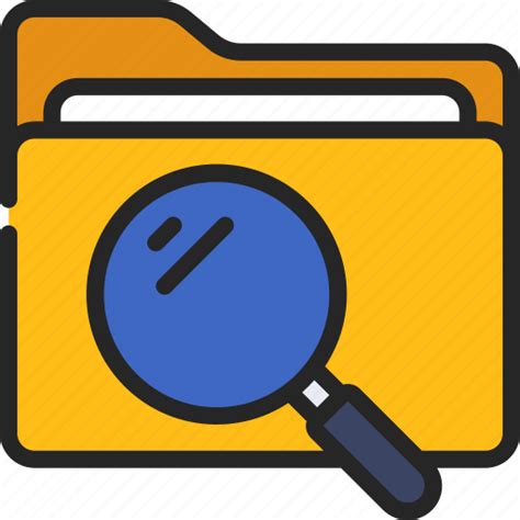 Search Folder Files Computing Searching Icon Download On Iconfinder