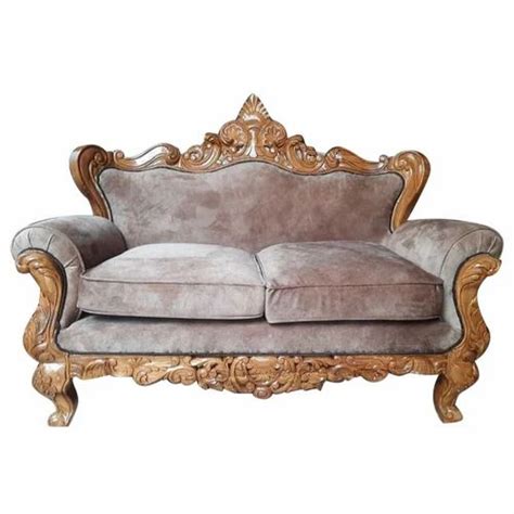 Two Seater Mango Wood Sofa At 14000 Piece Mehandi Sarai