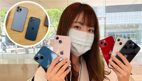 Iphone 13 全系列顏色解析！粉色、天峰藍真的很好看 跟 Iphone 12 的相似色差多少？ 電獺少女