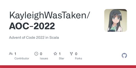 GitHub KayleighWasTaken AOC 2022 Advent Of Code 2022 In Scala