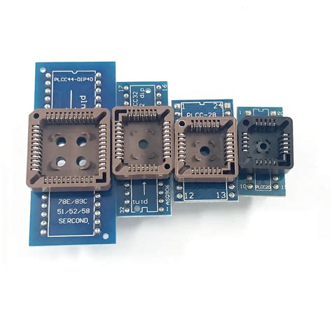 PLCC20 PCC28 PLCC32 PLCC44 Programming Socket BIOS Adapter Working For