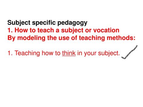 Ppt How Can We Teach Subject Specific Pedagogy… Powerpoint