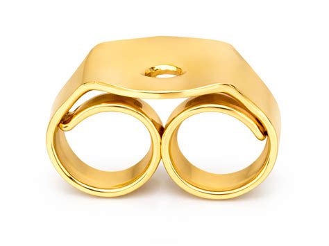 Poussette Belge Lisse Or Jaune 18k Réf 07406 Bis La Paire Cookson