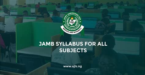 Jamb Syllabus 2025 2026 For All Subjects Free Pdf Download Ibass Ajls