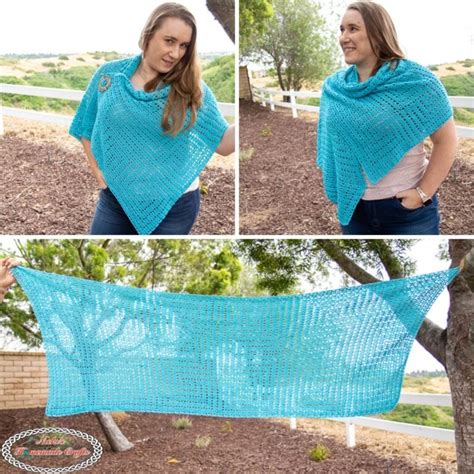 10 Free Crochet Poncho Patterns Youll Want To Wear Year Round Nickis Homemade Crafts