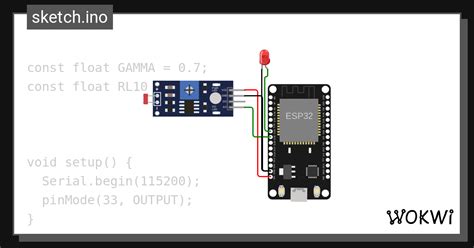Challange 8 Lampu Otomatis Berdasarkan Intensitas Cahaya Wokwi Esp32