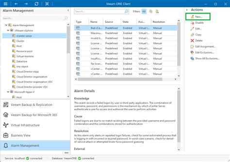 Mastering Veeam One Alarms Creating Alarms Veeam Community Resource Hub
