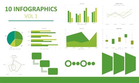 Premium Vector 10 Infographic Elements Pack