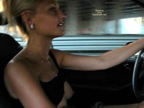 Flashing Pussy While Driving