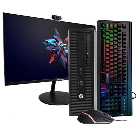 HP EliteDesk 800G1 Desktop Computer PC 3 20 GHz Intel I5 Quad Core Gen 4 8GB DDR3 RAM 240GB