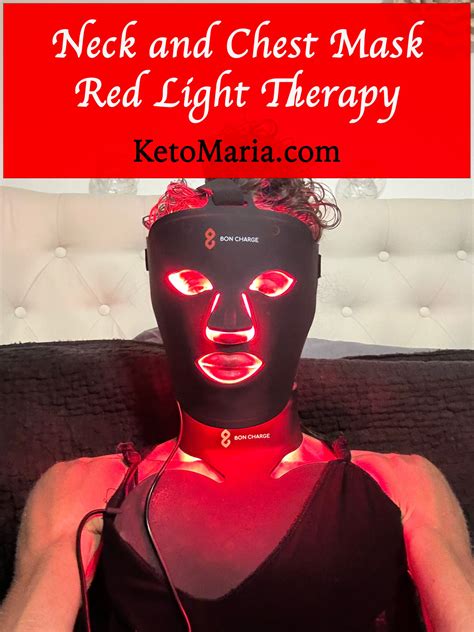 Red Light Chest And Neck Mask Maria Mind Body Health