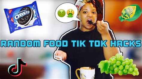 Testing Viral Tik Tok Food Hacks Candace Youtube