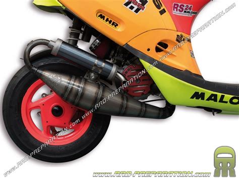 Exhaust Malossi Mhr Big Bore Ø52mm Scooter Piaggio Gilera Typhoon