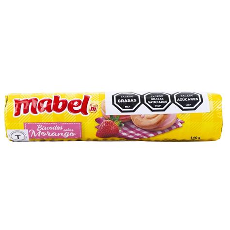 Galleta Rellena Mabel 140g Frutilla — El Clon