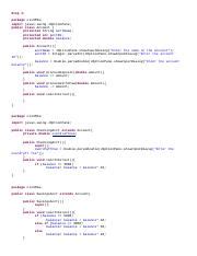 CIS355A Week3 ILab Solution Step 1 Package Cis355a Import Javax