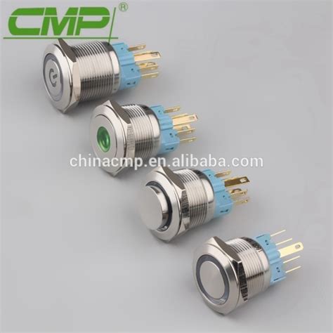 22mm 푸시 온 오프 Led 스위치 의 고품질 22mm 푸시 온 오프 Led 스위치