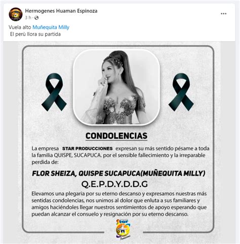 Discoverer Of Muñequita Milly “she Was In Her Best Moment At The