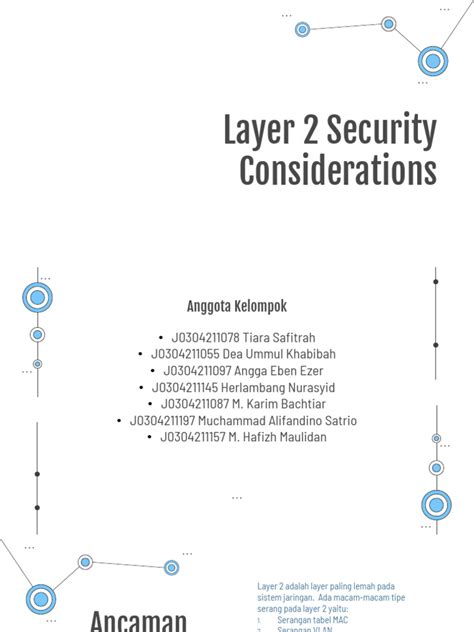 Keamanan Jaringan Komputer Layer 2 Security Considerations Pdf