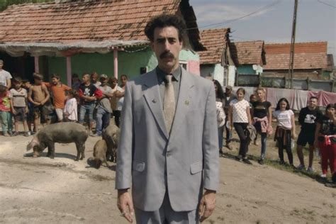 Borat Subsequent Moviefilm Film Review Sacha Baron Cohen Valiantly